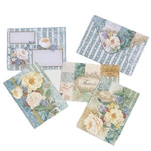 Punch Studio | Party Supplies | Punch Studio White Dahlia Thank You ...